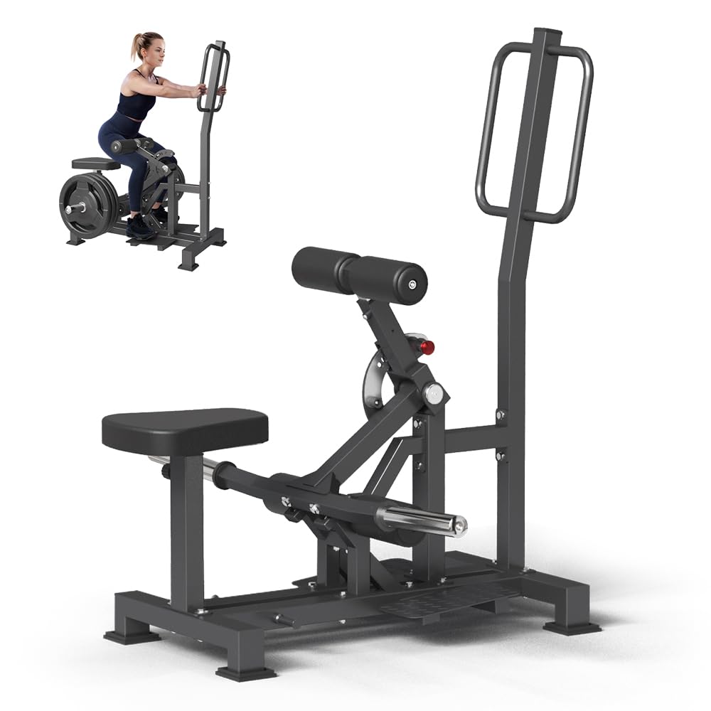 Standing Hip Thrust Machine 660lbs Plate Loaded Vertical Hip Thrust ...