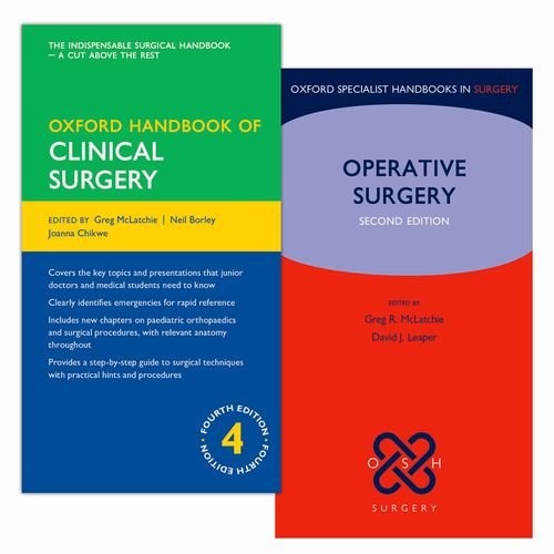 Oxford Handbook of Clinical Surgery 4e and Handbook of Operative ...