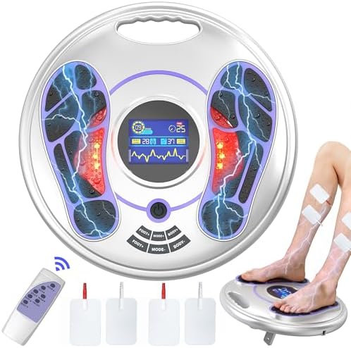 Amazon.com: Creliver EMS Foot Massager for Neuropathy - TENS Unit ...