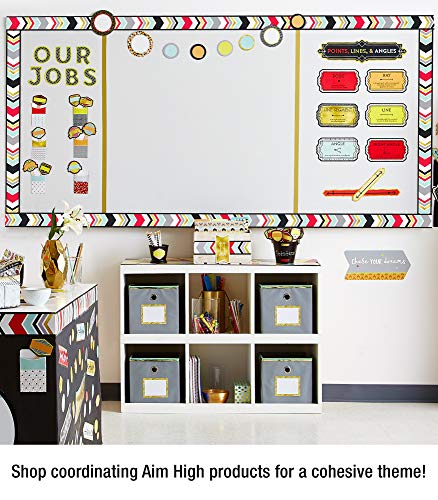 Snapklik.com : Carson Dellosa 36Ft Of Mid Century Modern Chevron ...