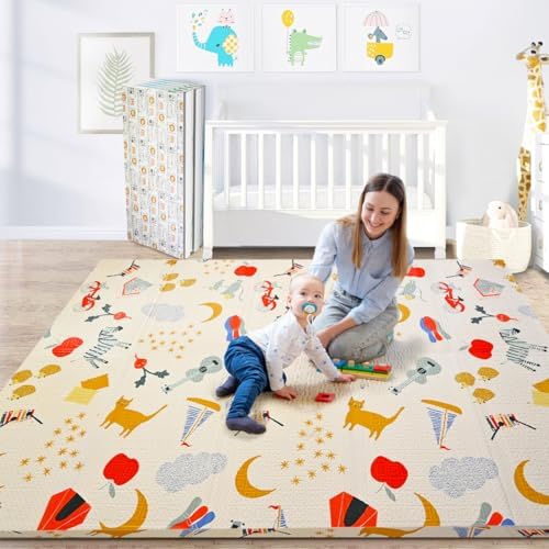 Wembley Baby Play Mat Double Sided Waterproof Floor Mat Playmat for ...