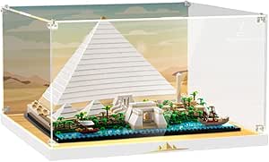 ALiquid Acrylic Display Case for Lego Great Pyramid of Giza 21058, 3MM ...