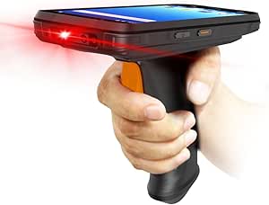 RAYOUNGTEK Android Barcode Scanner with Pistol Grip, Equipped with ...