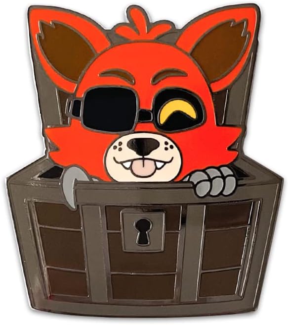 Amazon.com: Youtooz Five Nights At Freddy's Foxy Pin, Official Licensed ...