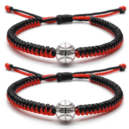 Amazon.com: MANYC Basketball Bracelets Adjustable for Boys, Girls, and ...