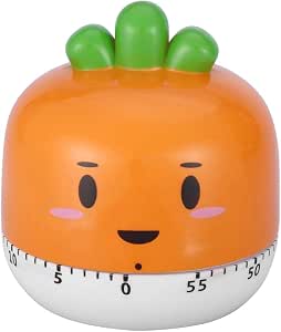 Amazon.com: Mechanical Kitchen Timer Cute Vegetables Shape Manual ...
