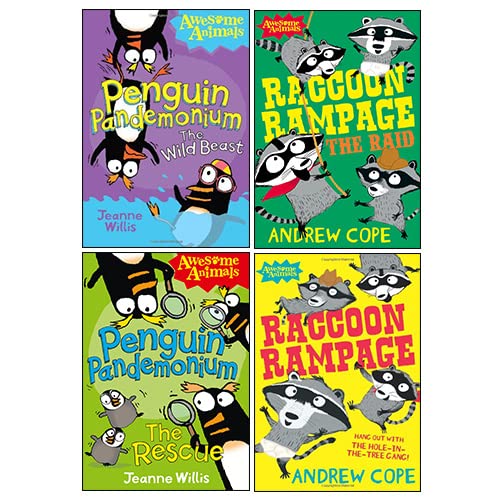 Raccoon Rampage, Penguin Pandemonium - The Rescue, Raccoon Rampage ...