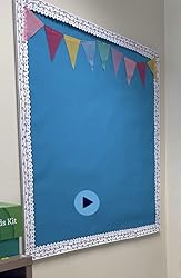 Amazon.com: 60 Flags Imitated Burlap Pennant Banner - Multicolor Fabric ...