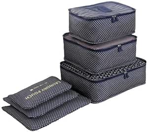 Amazon.com: Threaded Pear Travel Organizer Bags - Travel Toiletry Bag ...