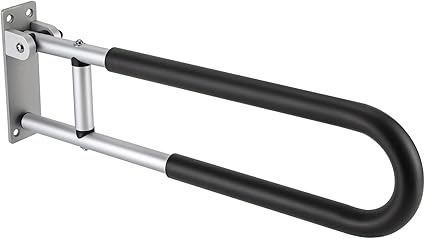 Amazon.com: Toilet Safety Rails Handle 23.6 inch Foldable Handrail Grab ...