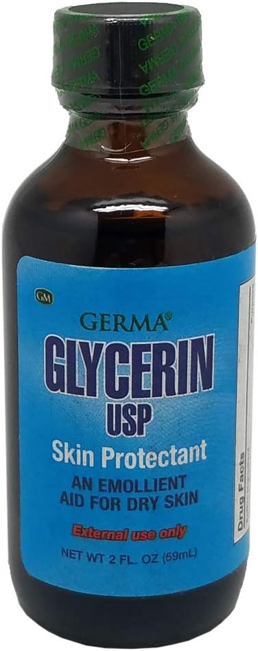 Amazon.com : Germa Vegetable Glycerin. Natural Skin Moisturizer and ...
