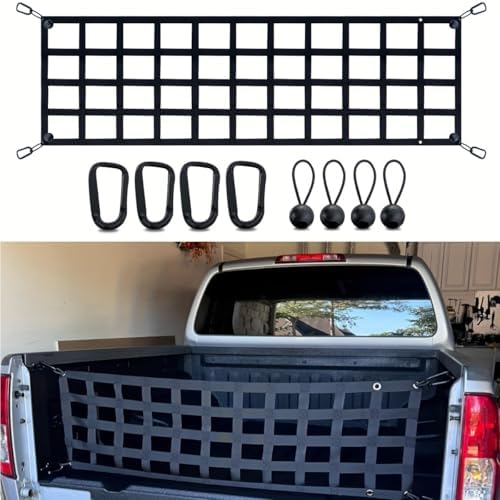 Tailgate Net - for Full Size Truck Cargo Net Compatible with Ford ...