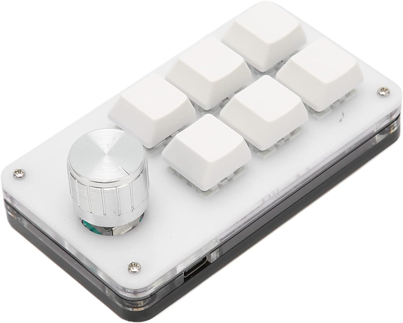 Amazon.com: EBTOOLS One Handed Mechanical Keyboard, Portable Mini 6 Key ...