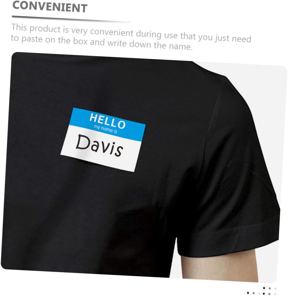 Parliky 20 Sheets Name Sticker Name Tags Name Labels Identification ...