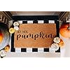 Amazon.com: Layered Outdoor Hey Pumpkin Mat Set - Coconut Coir (17-inch ...