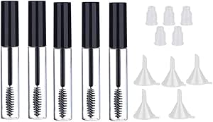 Amazon.com: 5pcs 10ml Empty Mascara Tube with Eyelash Wand, Eyelash ...