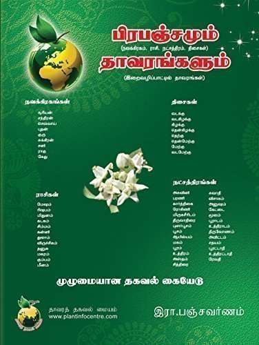 Prabanjamum Thaavarangalum (பிரபஞ்சமும் தாவரங்களும்) : R. Panchavarnam ...