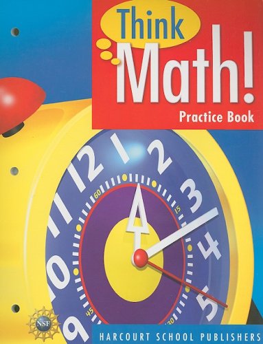 Amazon | Think Math!, Grade 2 Practice Book: Harcourt School Publishers ...