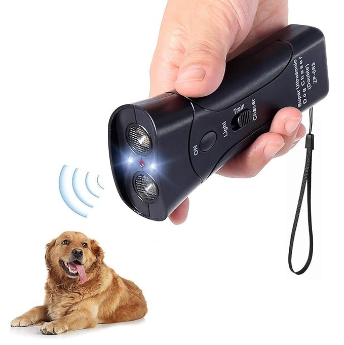 Virza Trade Ultrasonic Dog Repeller, Electronic Anti Barking Stop Bark ...