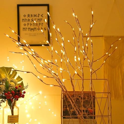 Amazon.com: DK177 4 Pack Led Branch Light Battery Operated Lighted ...