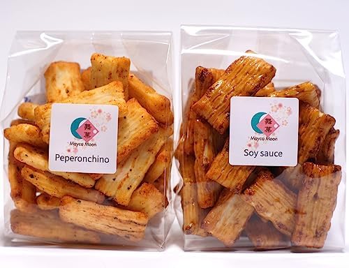 Amazon.com: Mayca Moon ARARE Japanese Rice Crackers OKAKI SENBEI Mochi ...