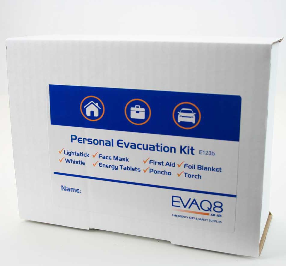 EVAQ8 Emergency Evacuation Pack for 1 Person – Ideal for Offices ...