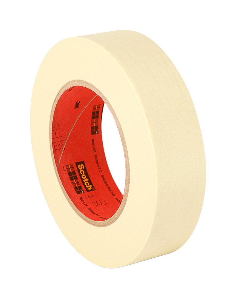 3M 2380 Performance Masking Tape, 1.75" x 60 Yard Roll, Crepe Paper ...