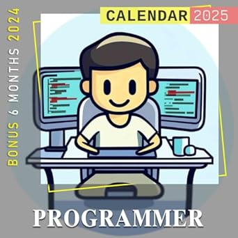 Programmer 2025: 18 Months of Geeky Designs to Keep Track of Your ...