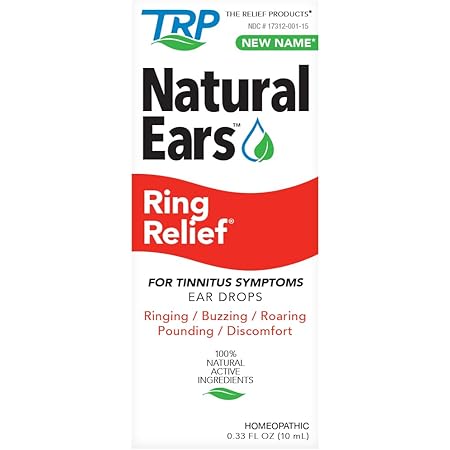 Amazon.com: The Relief Products Ring Relief Ear Drops Formula, 0.33 Fl ...