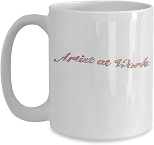 Amazon.com: Artist Coffee Mug - Calligraphy Mug Artist at Work : Home ...