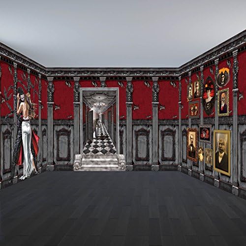 Halloween Scene Setter Complete Gothic Mansion Party Decoration Kit ...