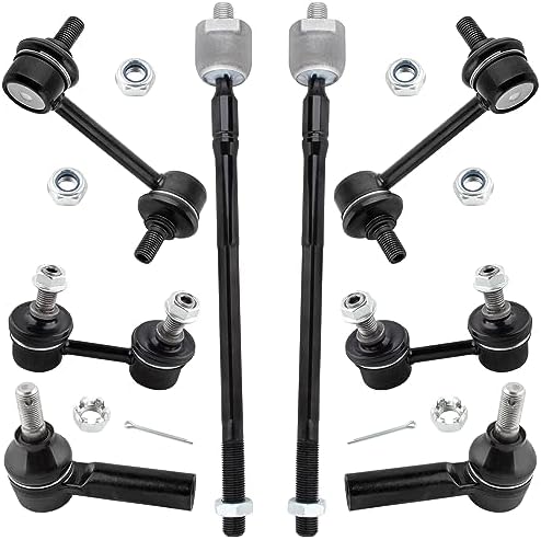 Amazon.com: BOXI 8pcs Suspension Kit Front Rear Sway Bar Link Outer ...