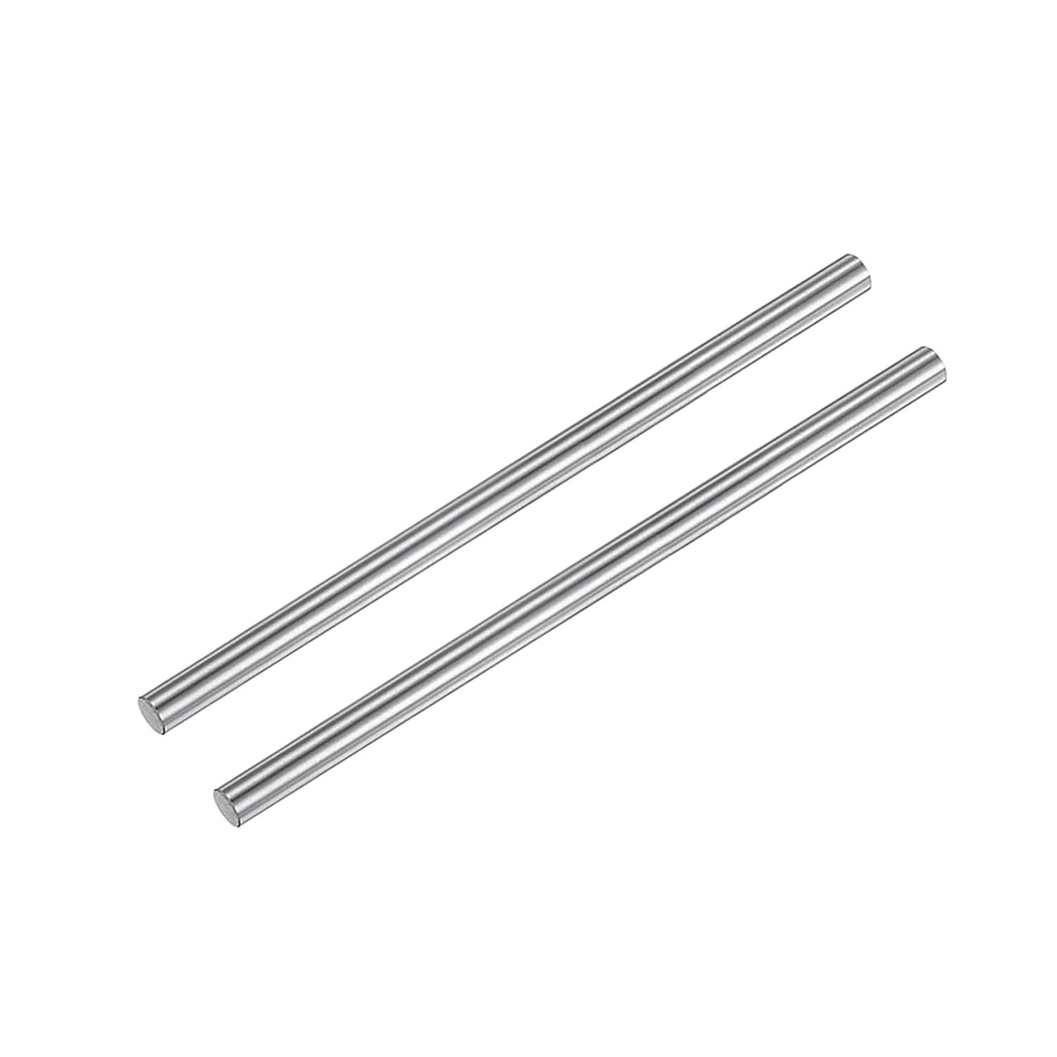 uxcell 2pcs Linear Motion Rods 10mm x 100mm (0.39 x 3.94 Inches) Case ...