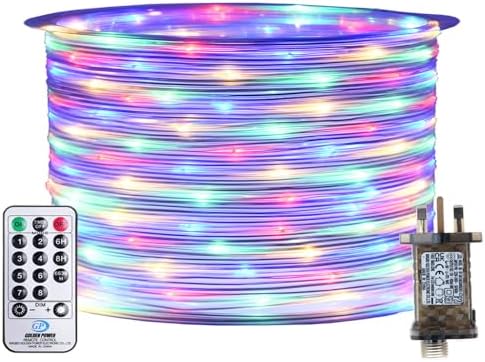 Lepro Outdoor Rope Lights Mains Powered, Connectable, 10m/33ft 240 LED ...