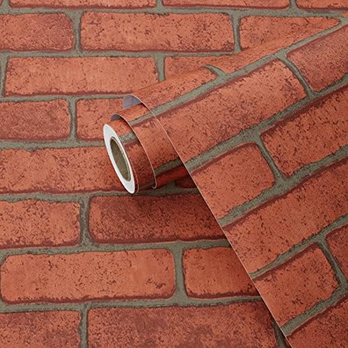 Yullpaper Papel Pintado Ladrillo Brun Papel Pintado Pared Dormitorio ...