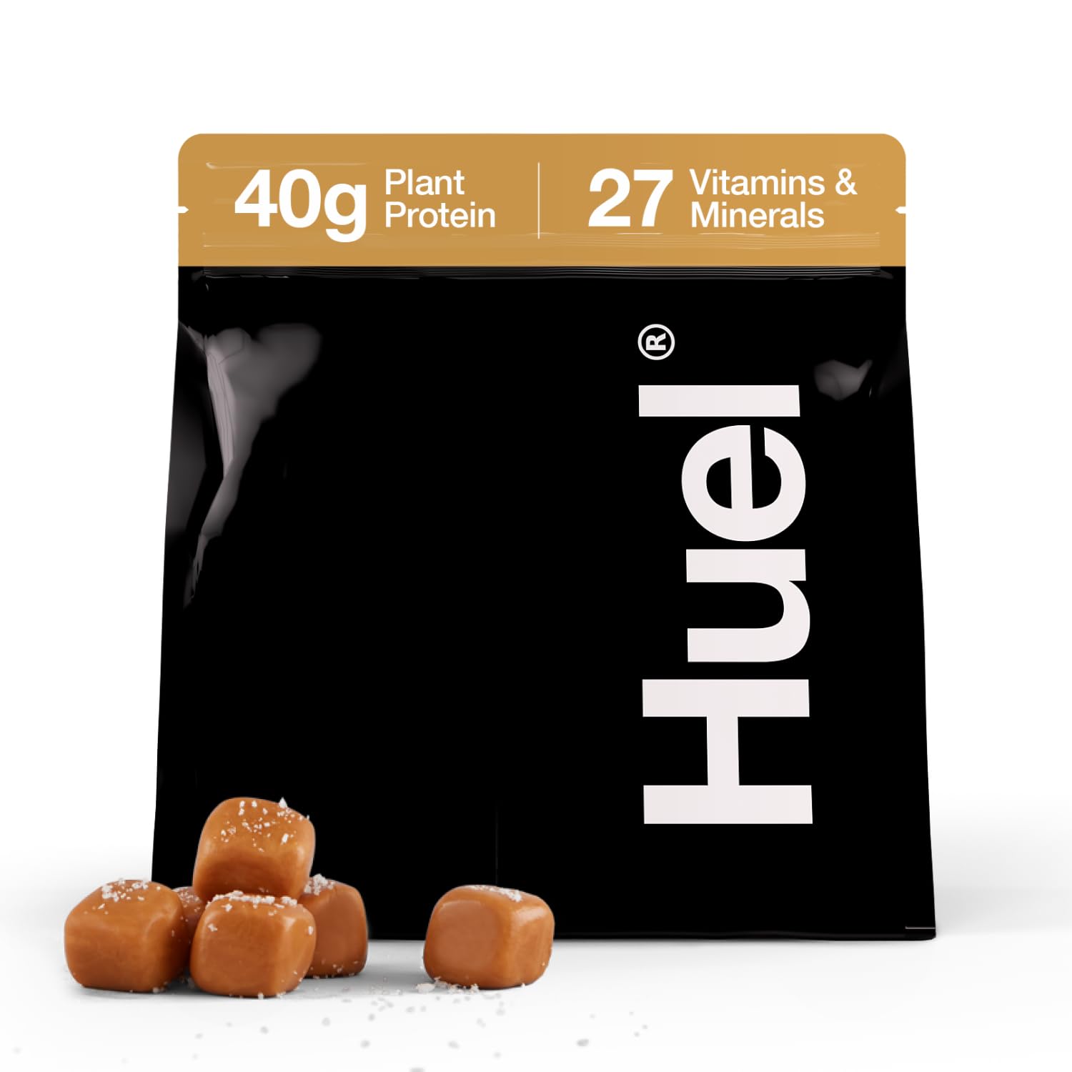 Amazon.com : Huel Black Edition | Salted Caramel 40g Vegan Protein ...