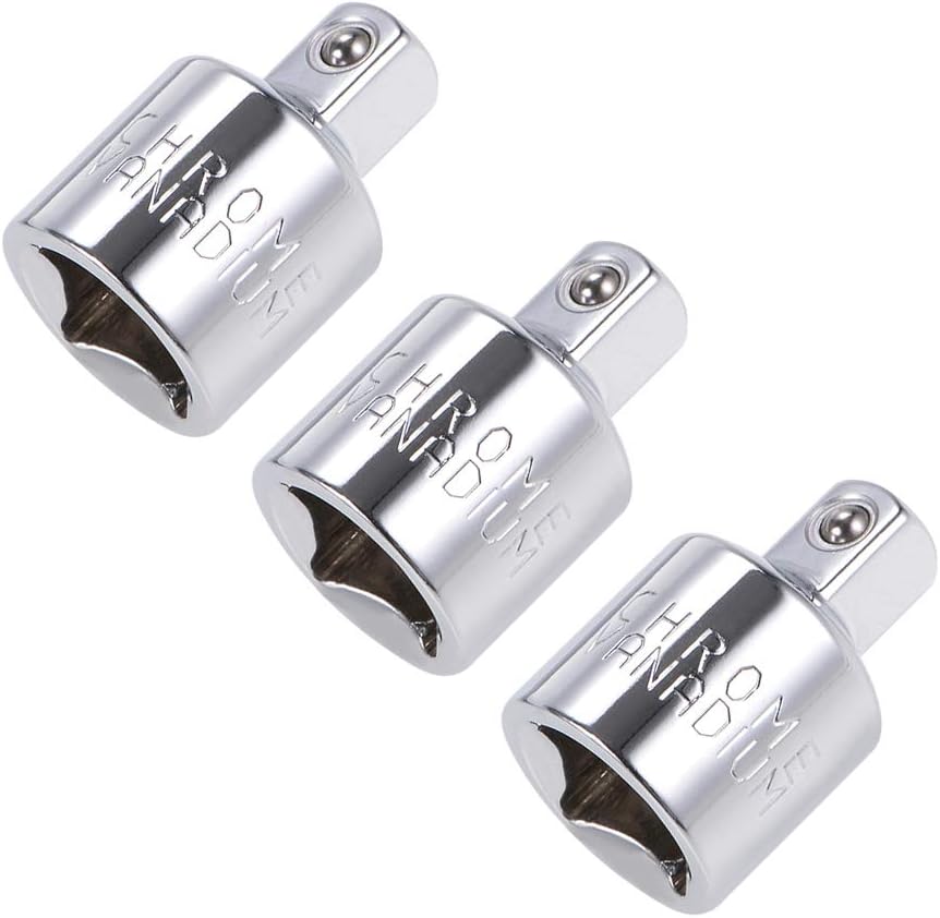 Amazon.com: uxcell 1/2 Inch Drive (F) x 1/4 Inch (M) Socket Reducer ...