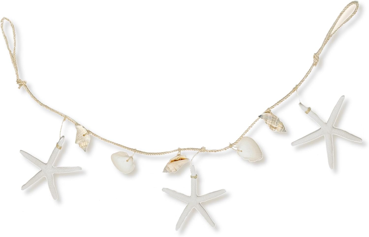 Amazon.com: THE JOY TREE Coastal Starfish Swag - Home Décor Conch Clam ...