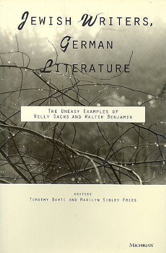 Amazon.com: Jewish Writers, German Literature: The Uneasy Examples of ...
