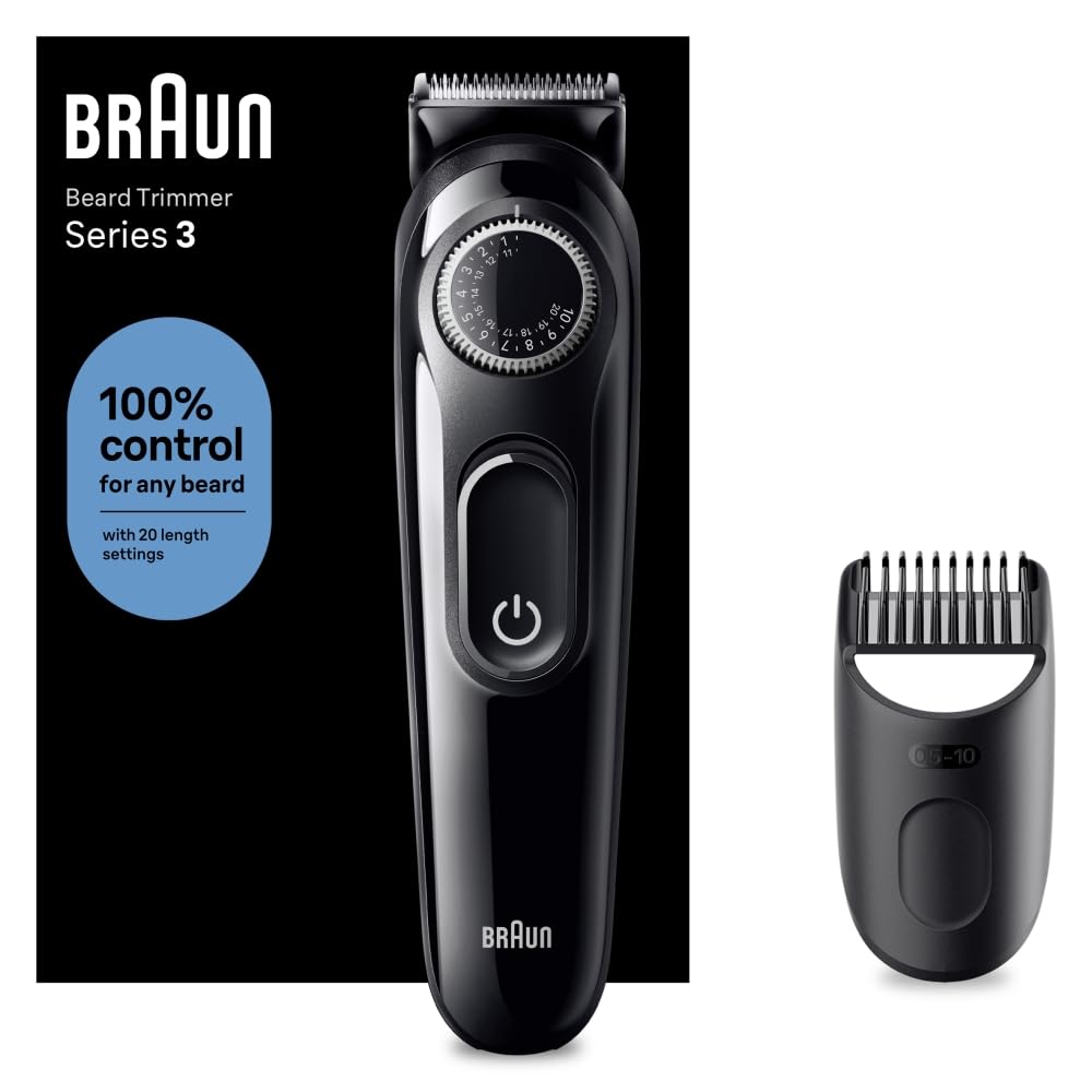 BRAUN Beard Trimmer BT3400 : Amazon.co.uk: Grocery
