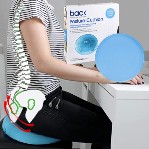 back inflated Posture Wobble Cushion, Stability Balance Disc ...