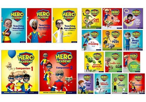 Hero Academy: Lilac-Lime+ Book Bands, Oxford Levels 1-12: Super Easy ...