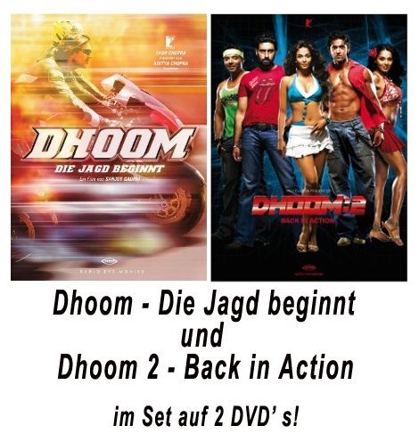 Dhoom - Dhoom 1 + Dhoom 2 - Back in Action-Set - : Amazon.de: Musik-CDs ...