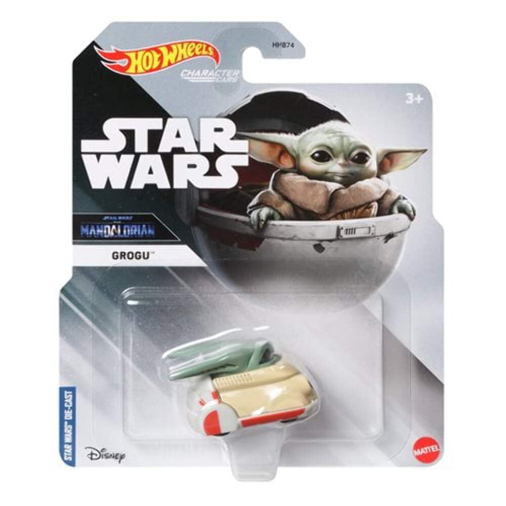 Amazon.com: Star Wars Hot Wheels Character Cars Grogu Diecast Car ...
