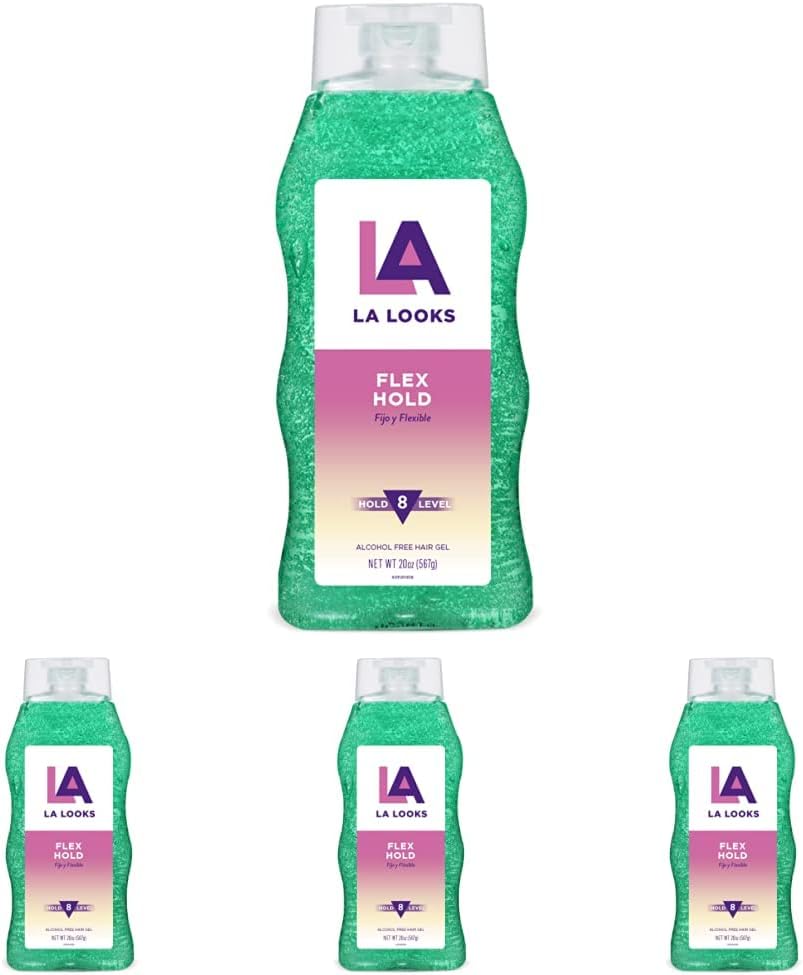 Amazon.com : LA Looks Flex-Hold Gel Tri-Active Hold Formula Level#8 ...