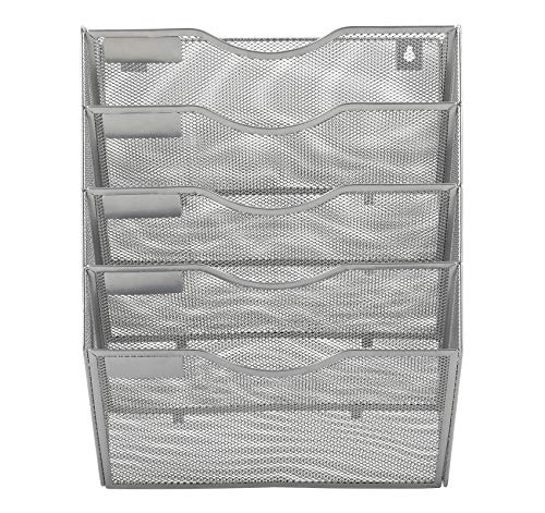 Snapklik.com : EasyPAG Hanging Wall File Organizer 5 Pocket Mesh Wall ...