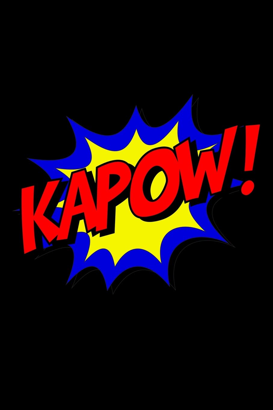 Kapow: Blank Comic Book for Kids - Sketch Book Draw Your Own Comics ...