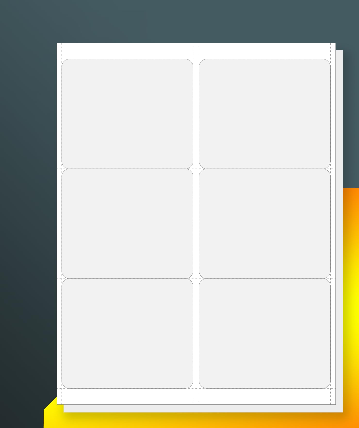 Amazon.com : 6UP 4" x 3-1/3" Shipping,Address,Mailing&Barcode Labels ...