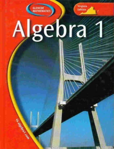 Algebra 1 - Virginia Edition: unknown author: 9780078667671: Amazon.com ...