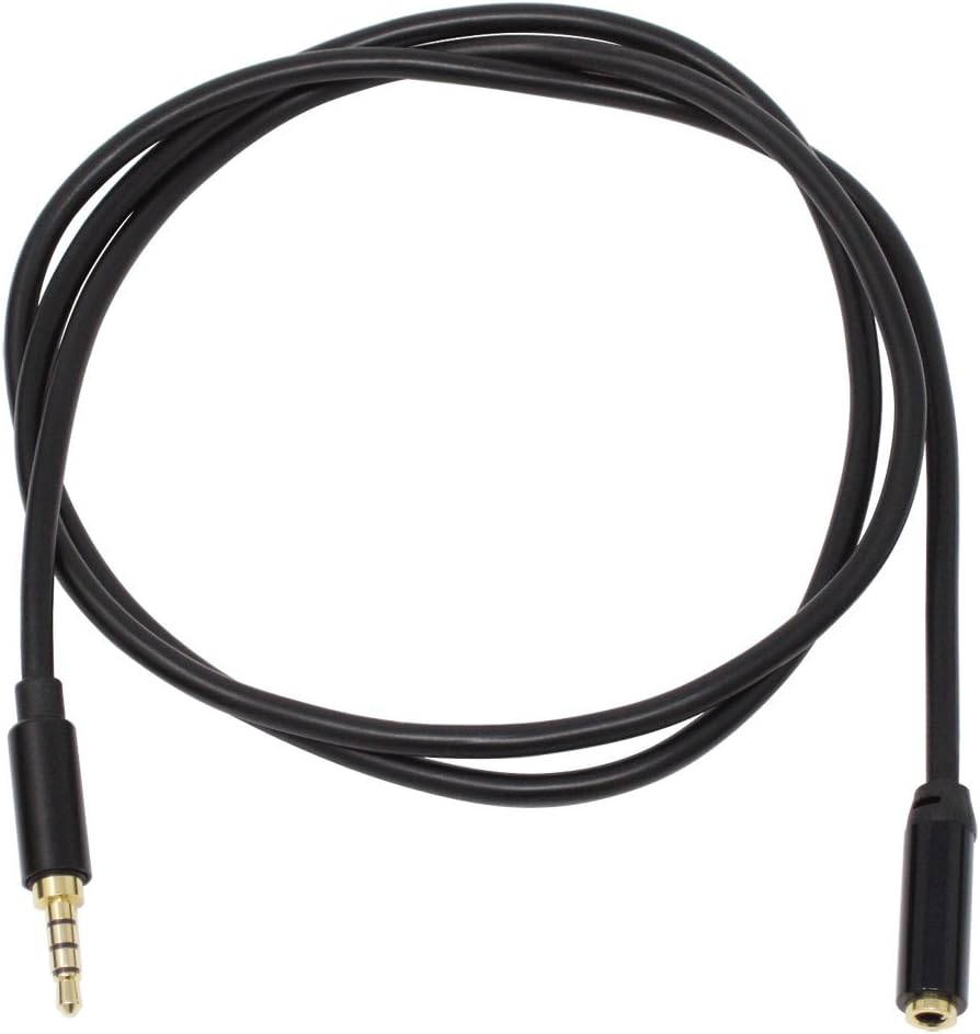 Amazon | アイネックス 4極ステレオミニ延長ケーブル 1m AVC-06 | AINEX | ステレオケーブル